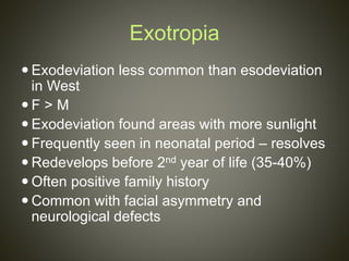 Intermitent exotropia | PPTX