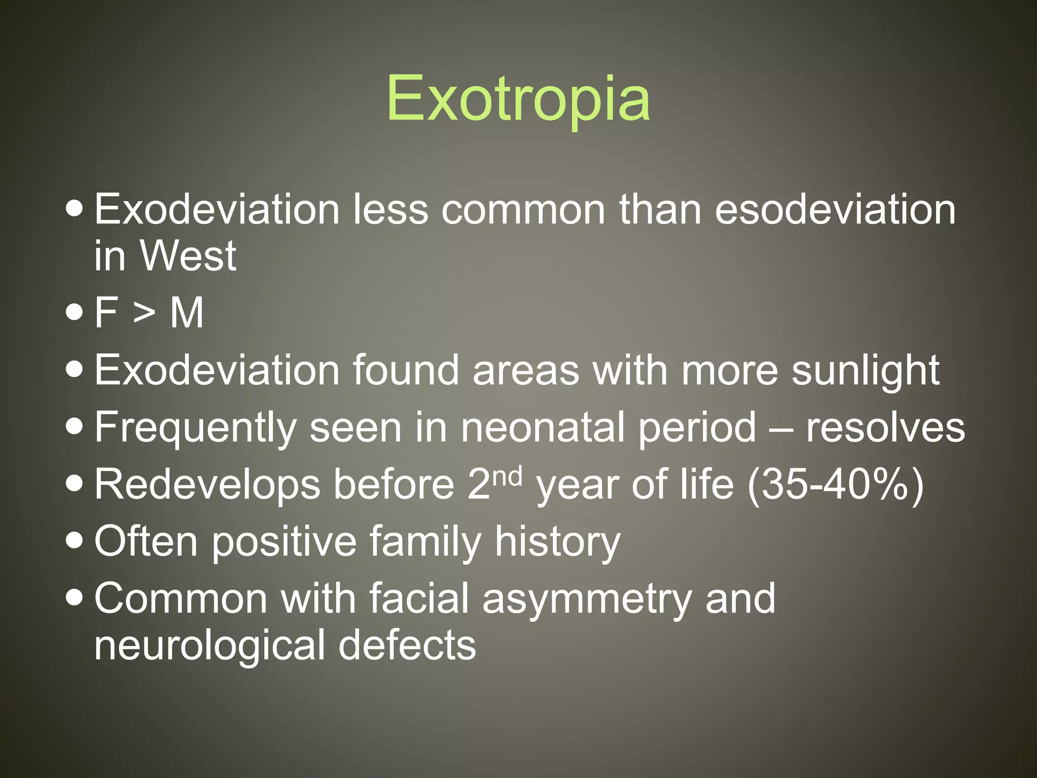 Intermitent exotropia | PPTX