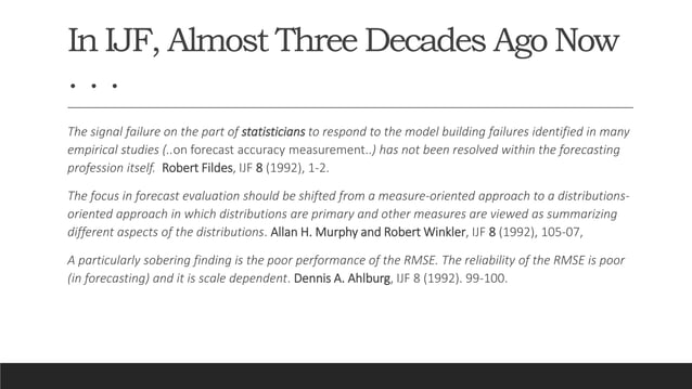 Forecasting • Intermittent Demand Pptx Logistics Business