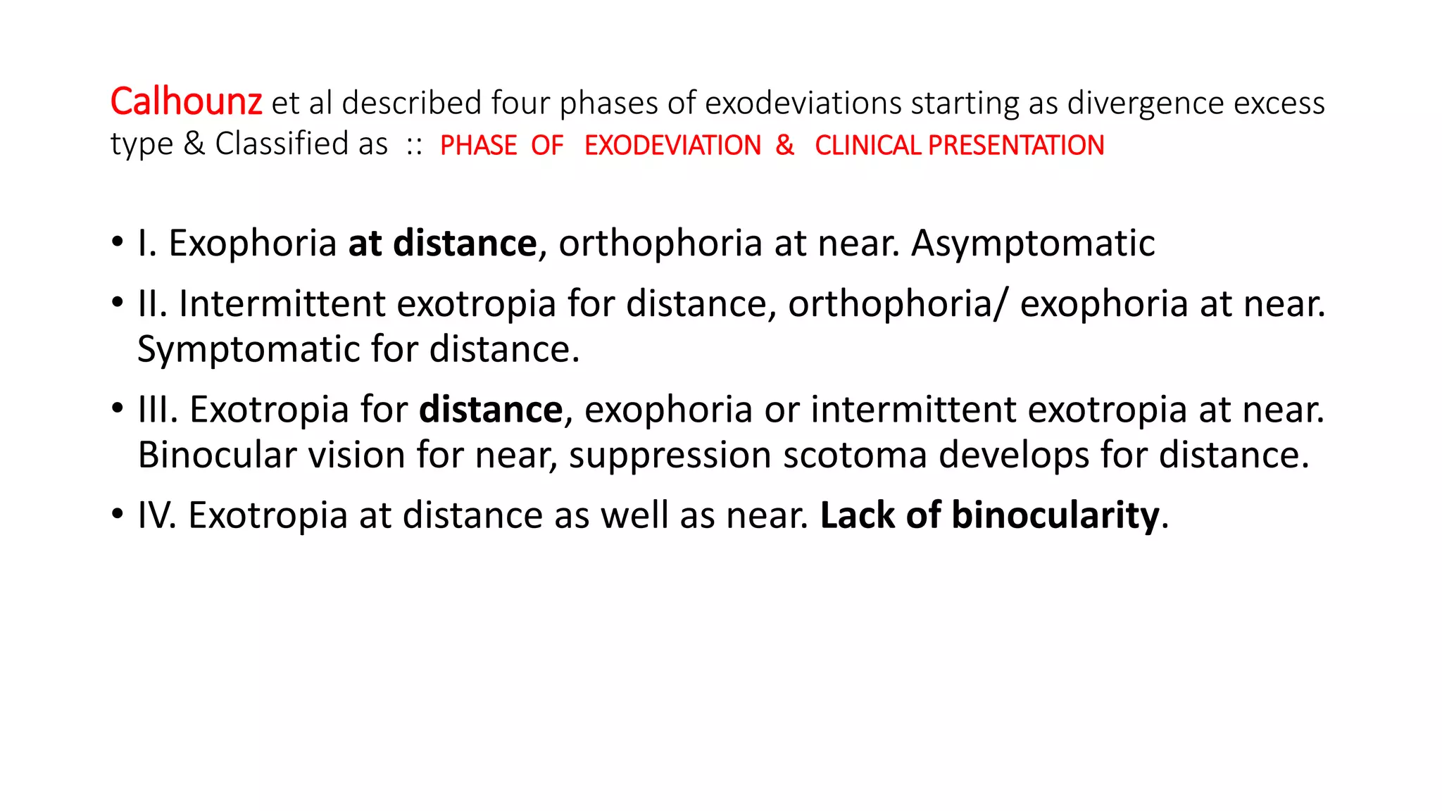 Intermittent exotropia | PPTX