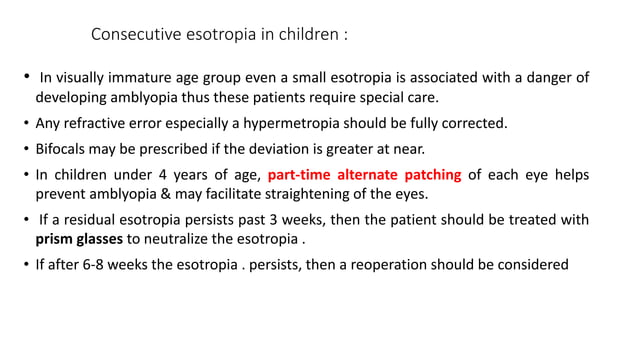 Intermittent exotropia | PPTX | Eye and Vision Conditions | Diseases ...