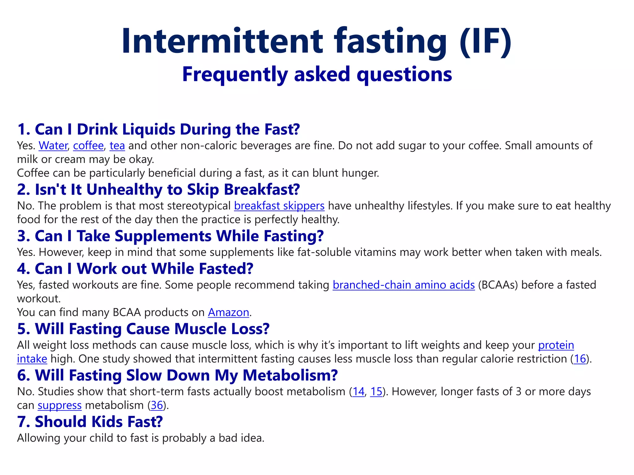 Intermittent fasting | PPTX