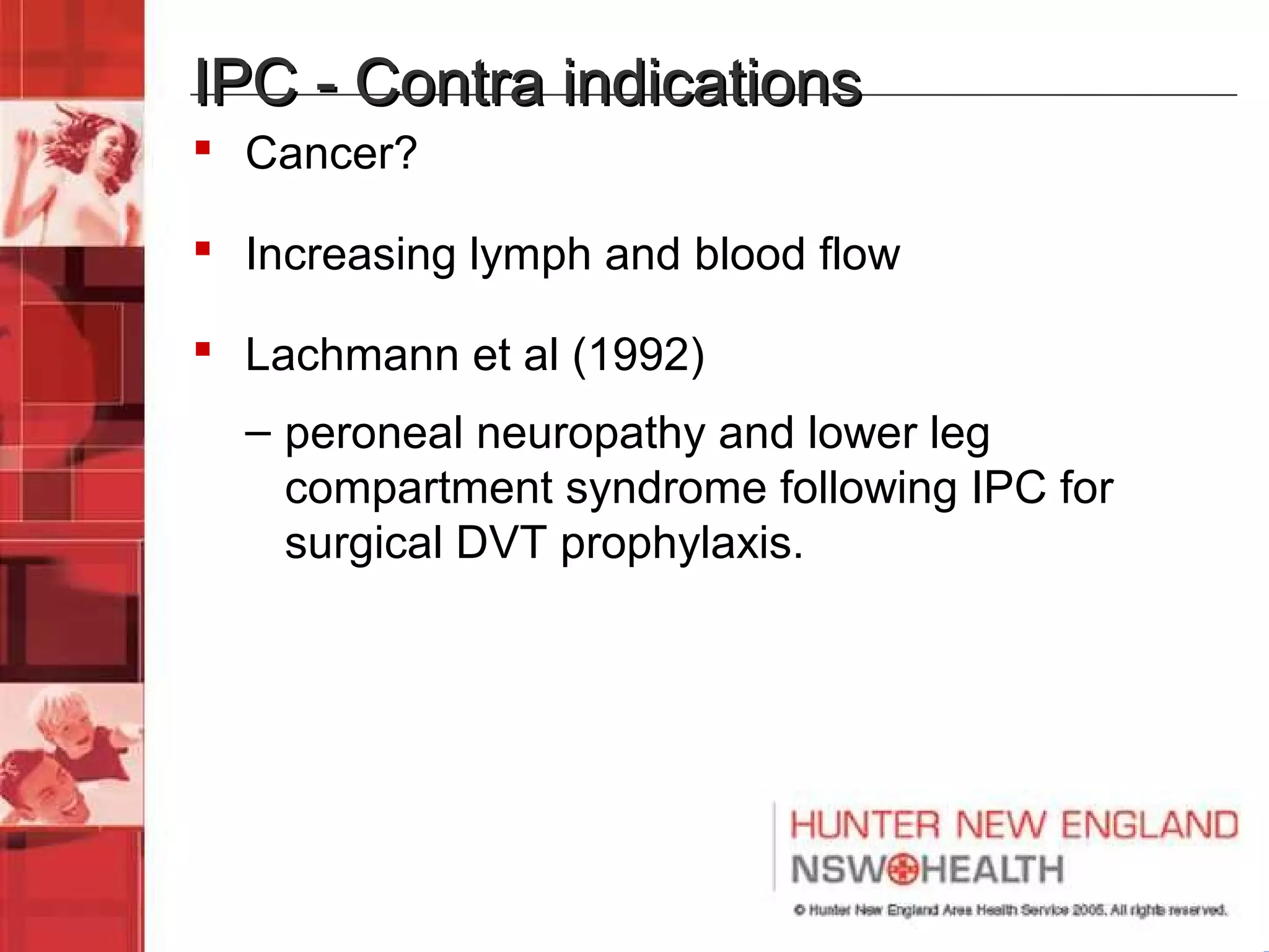 Intermittent pneumatic compression pump therapy for lymphedema • | PPT