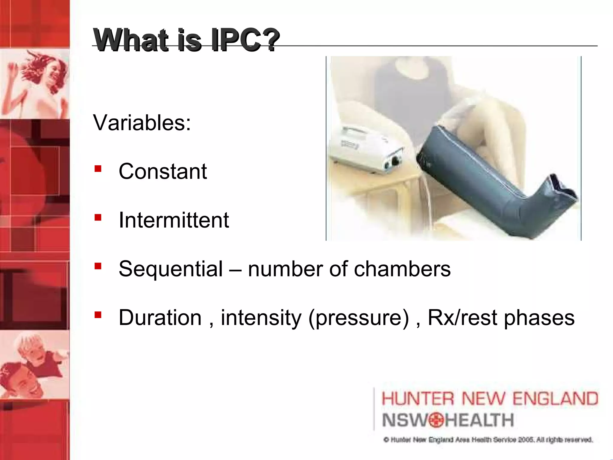 Intermittent pneumatic compression pump therapy for lymphedema • | PPT
