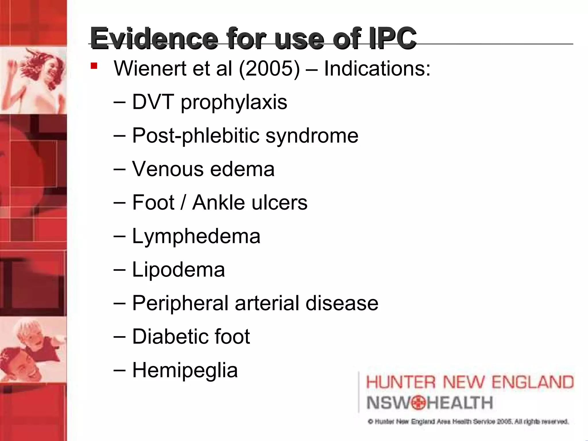 Intermittent pneumatic compression pump therapy for lymphedema • | PPT