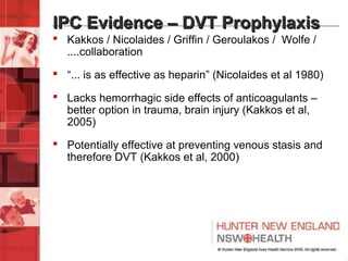 Intermittent pneumatic compression pump therapy for lymphedema • | PPT