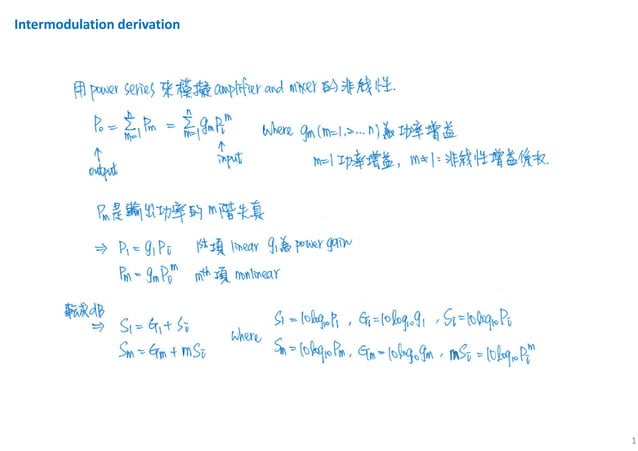 Intermodulation Distortion Derivation Pdf Digital Audio Computer
