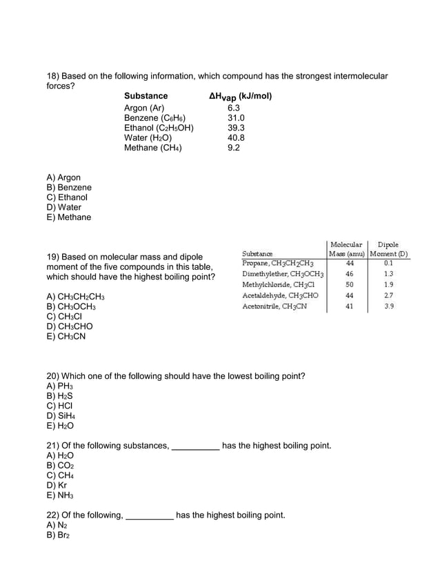 intermolecular-forces-multiple-choice-2009-05-13.pdf | Chemistry | Science