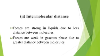 Intermolecular force | PPTX