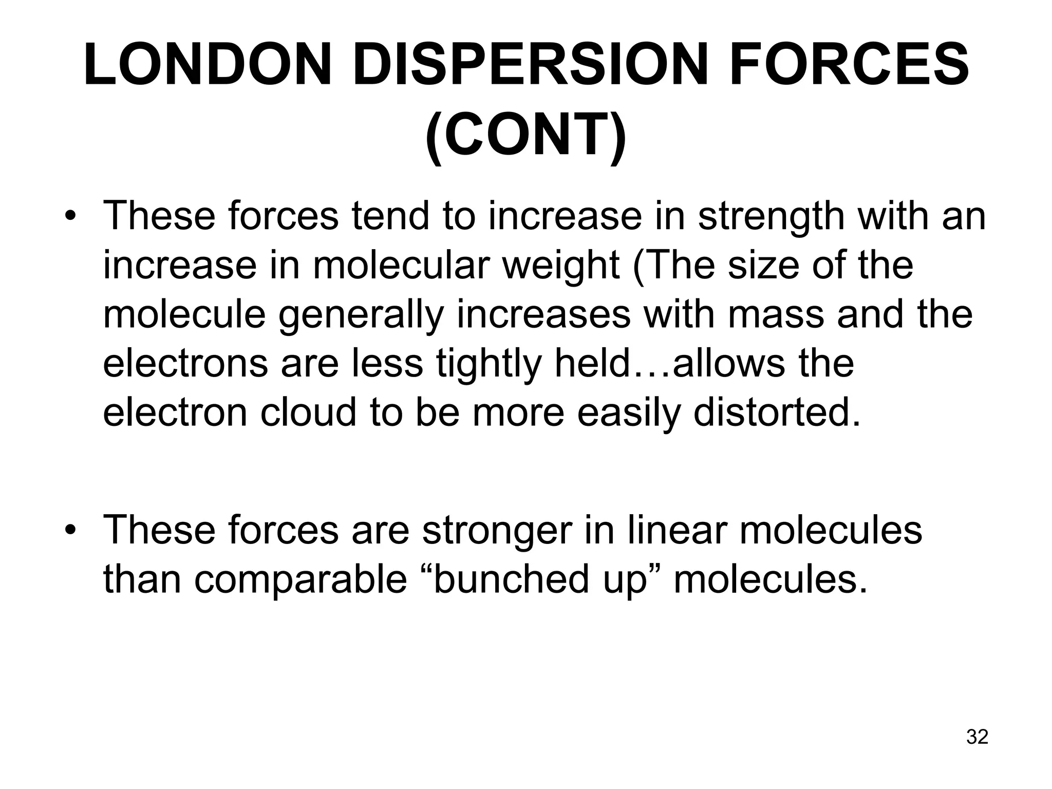 intermolecular_forces.ppt | Chemistry | Science