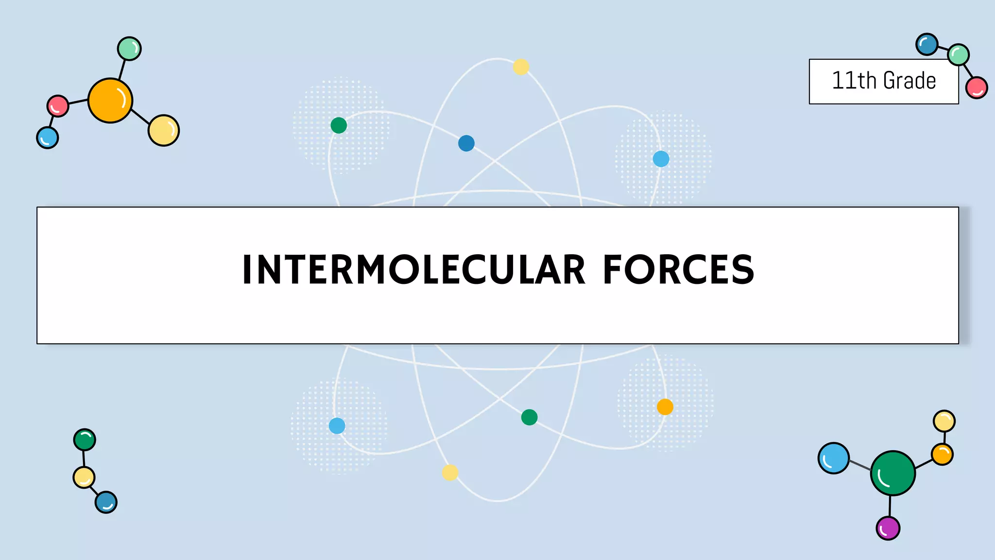 INTERMOLECULAR FORCES | PPTX