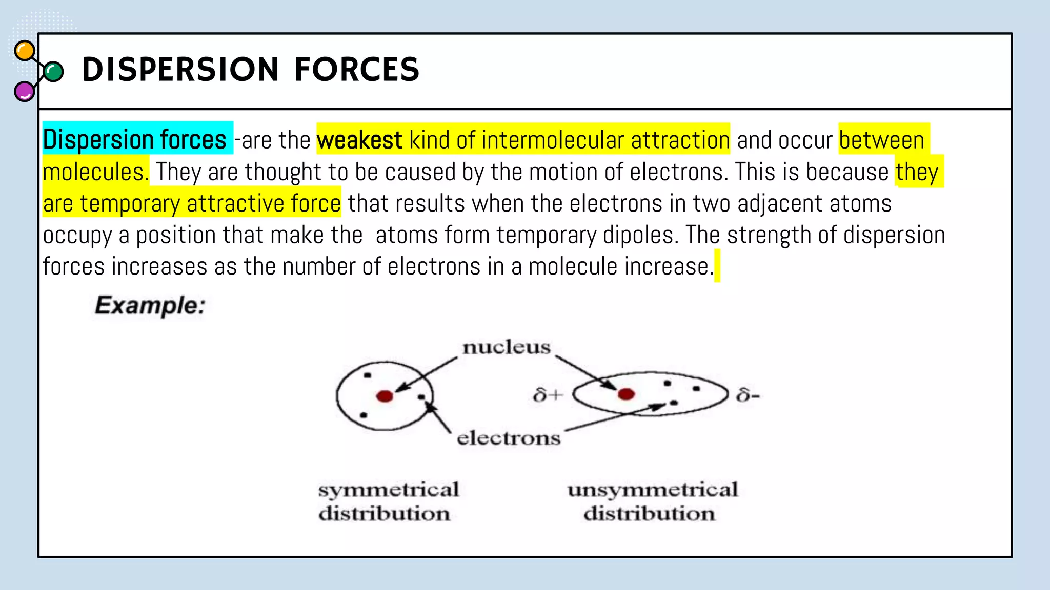 INTERMOLECULAR FORCES | PPTX