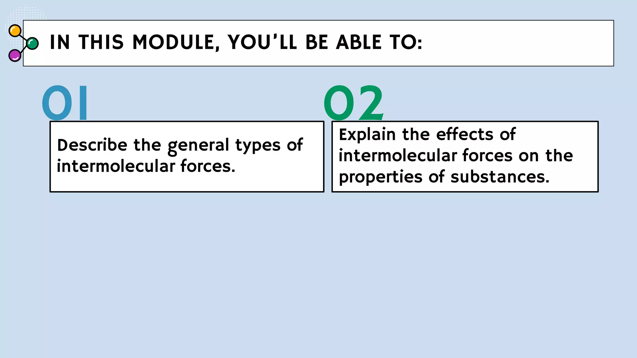 INTERMOLECULAR FORCES | PPTX