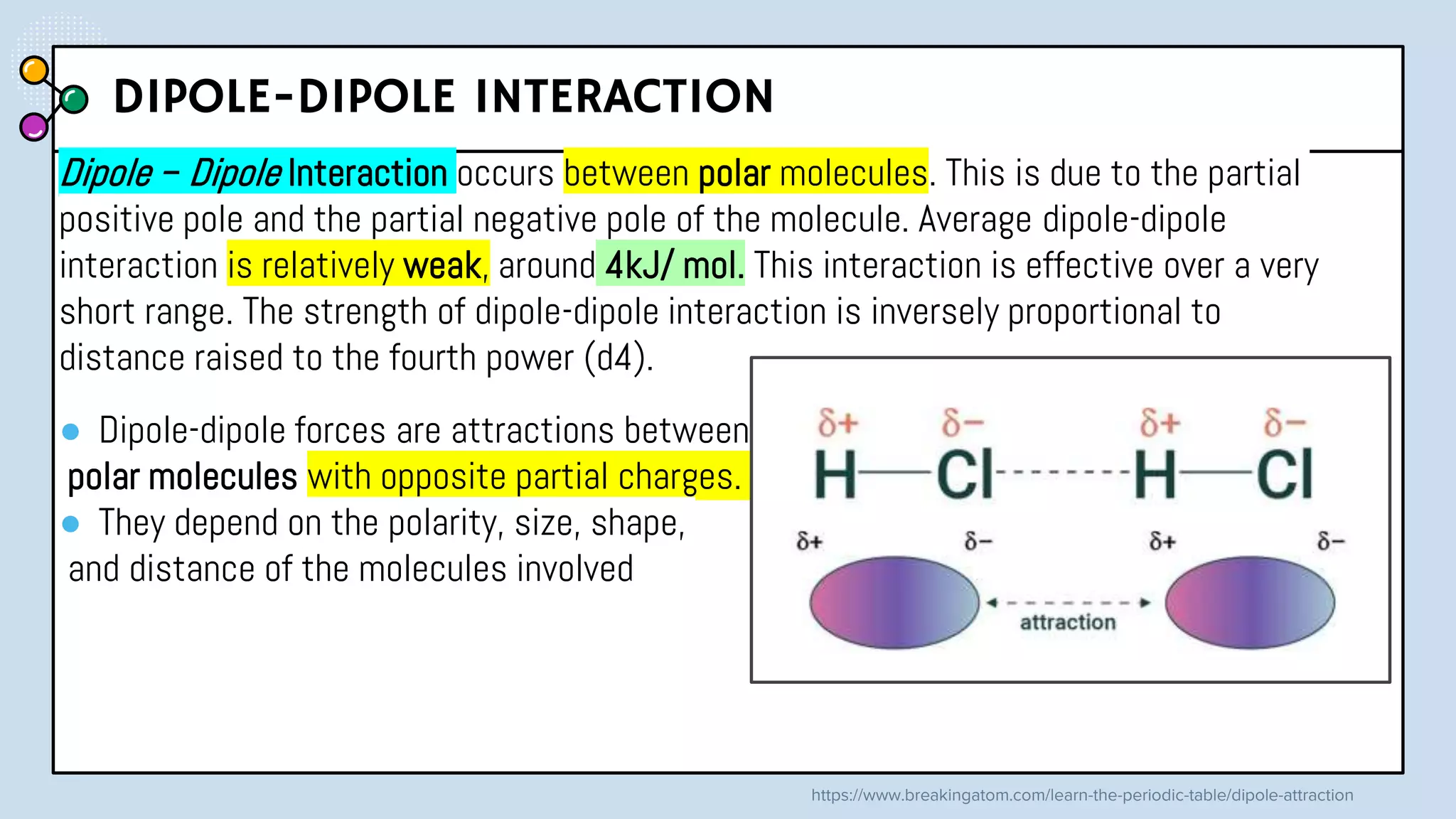 INTERMOLECULAR FORCES | PPTX