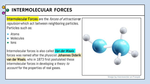 INTERMOLECULAR FORCES | PPTX