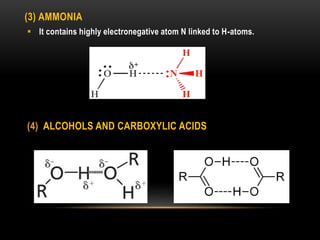 Intermolecular Forces in Hydrogen Bonding - Pooja N | PPTX