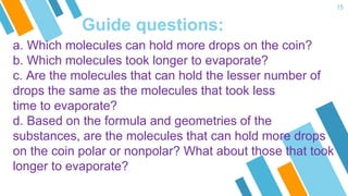 Intermolecular forces (liquids and solids) | PPTX