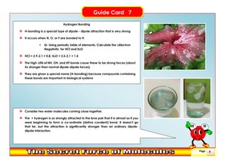 Intermolecular forces module | PPT