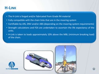 Intermoor deepwater H-links | PPTX