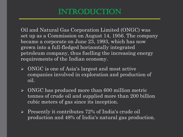 Flowsheet ONGC | PPTX