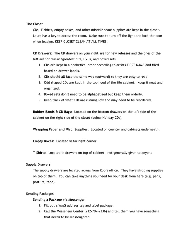 Intern Guidebook | PDF