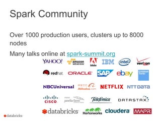 Introduction to Spark (Intern Event Presentation) | PDF