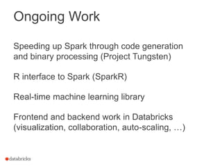 Introduction to Spark (Intern Event Presentation) | PDF
