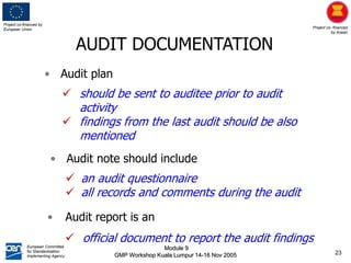 Interna_ Audit_Module (1).ppt | Manufacturing Industry | Industries