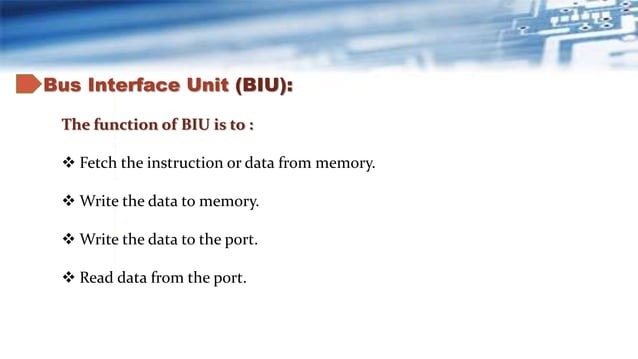 Internal Architecture Of 8086 Pptx