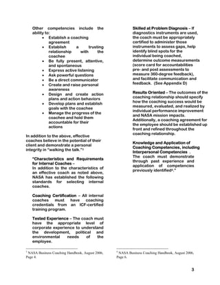 Internal Coaching Guide | PDF | Business Administration | Business