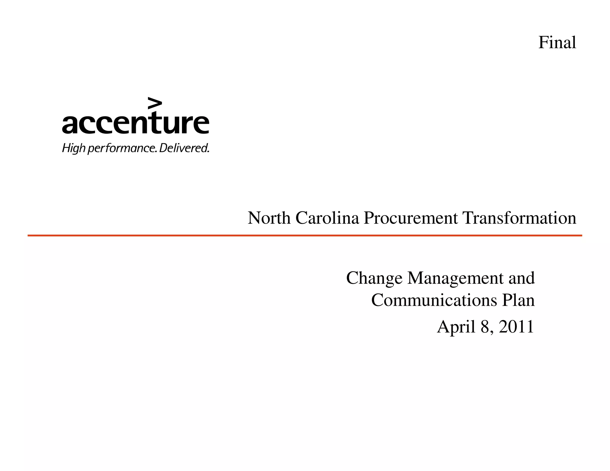 Internal communication-plan-accenture | PDF