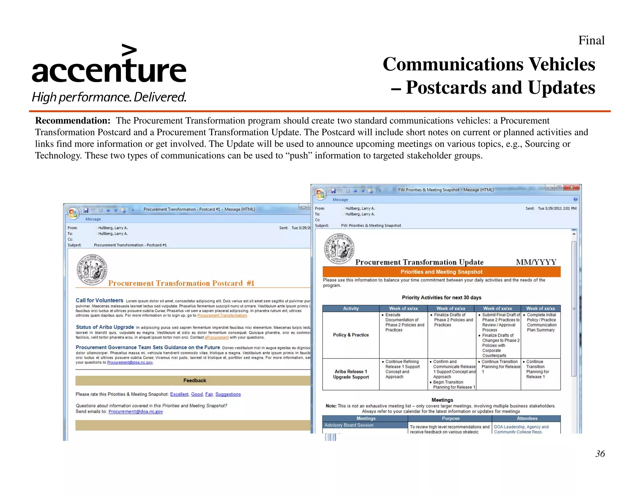 Internal communication-plan-accenture | PDF
