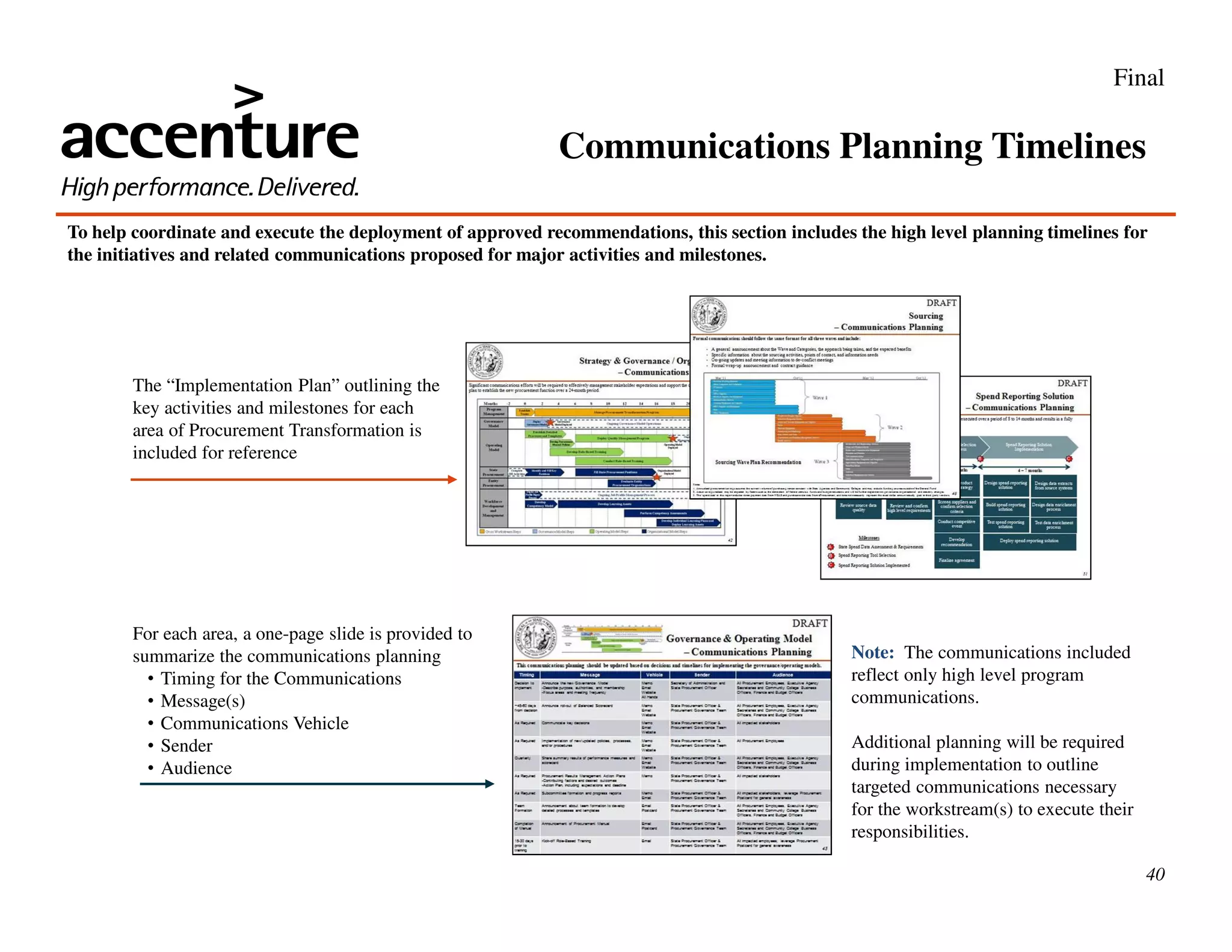 Internal communication-plan-accenture | PDF