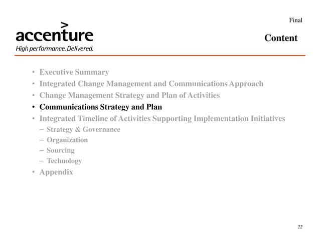 Internal communication-plan-accenture | PDF