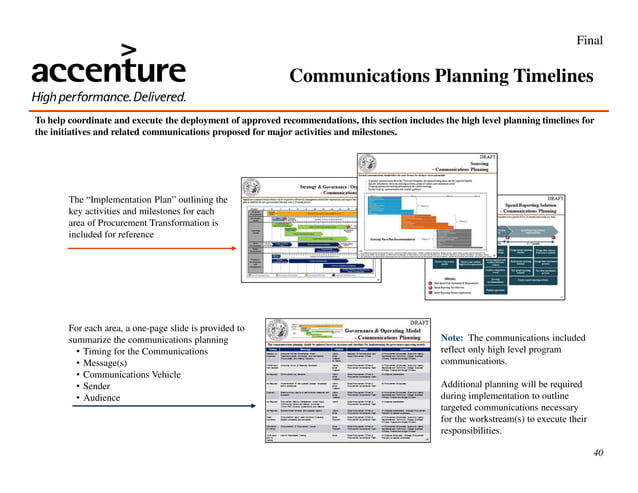 Internal communication-plan-accenture | PDF