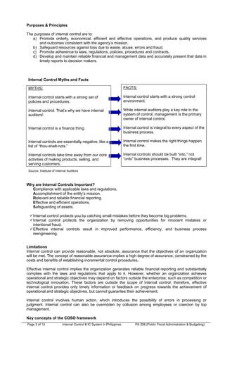 Internal Control And Ic System In Philippines.Doc | Business Accounting ...