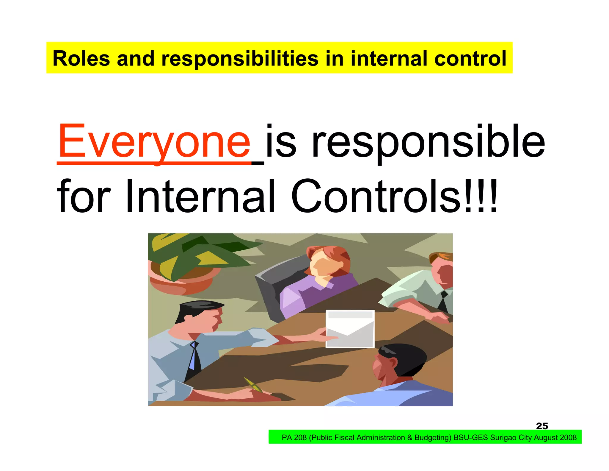 Internal Controls And Philippine Ic System | PDF