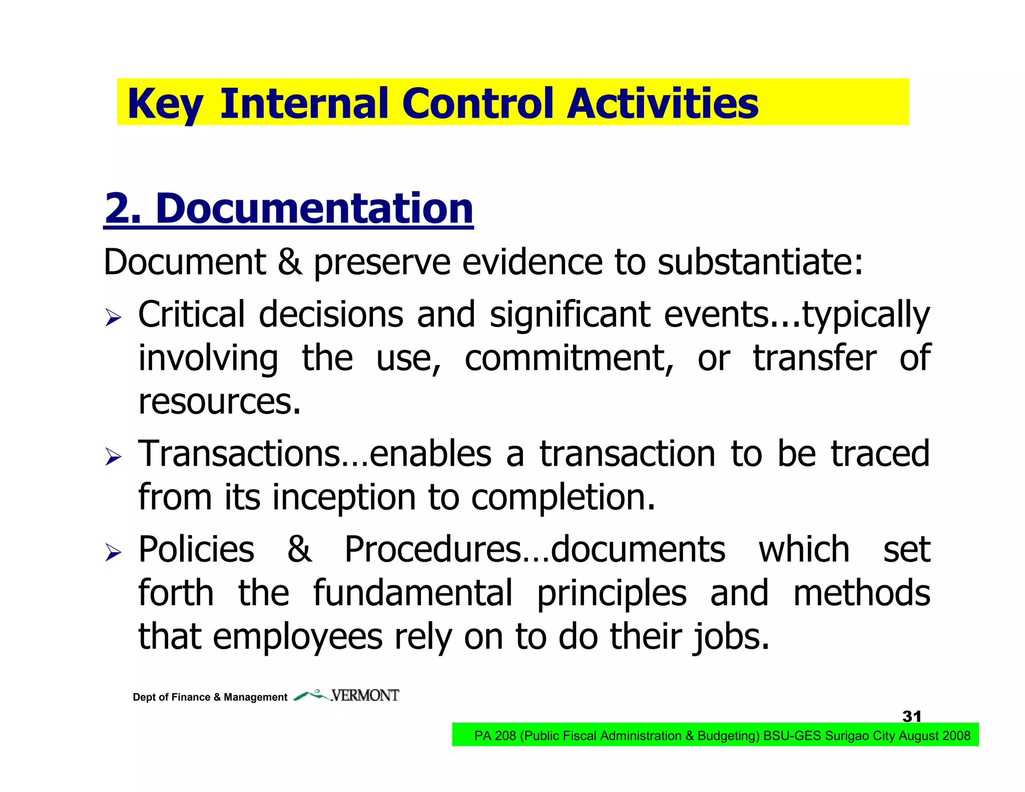 Internal Controls And Philippine Ic System | PDF