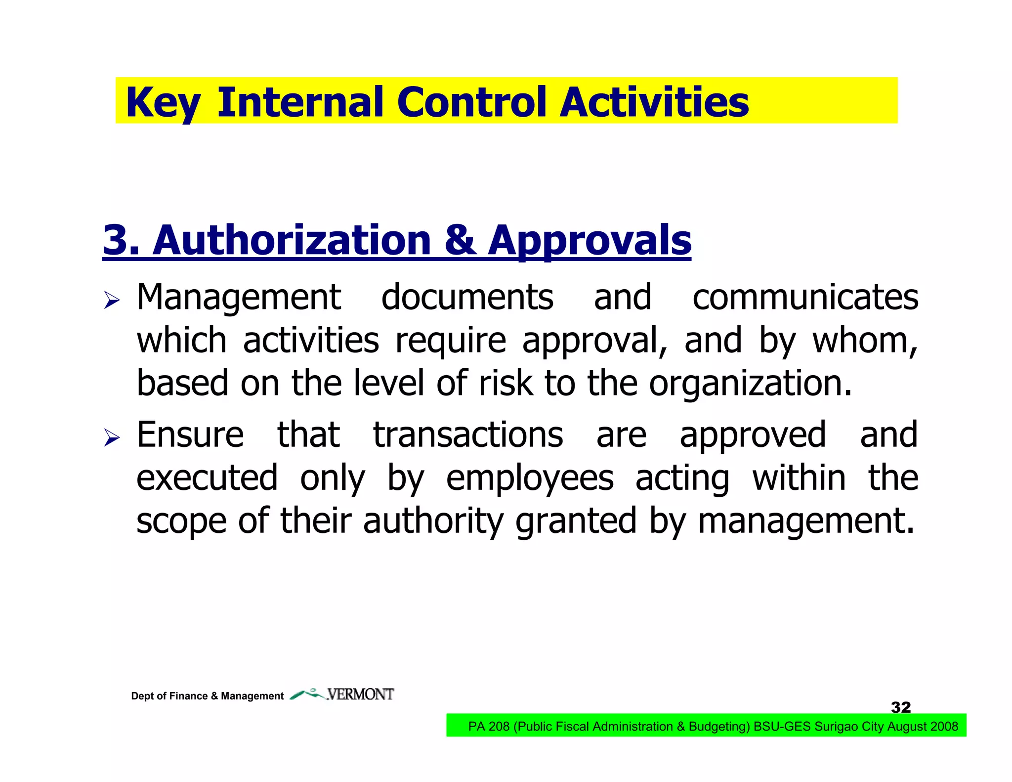 Internal Controls And Philippine Ic System | PDF
