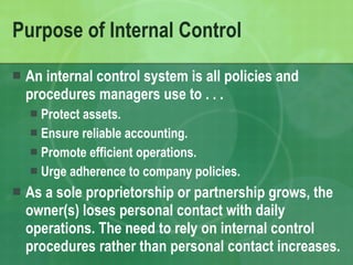 Internal Controls | PPT