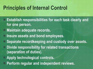 Internal Controls | PPT
