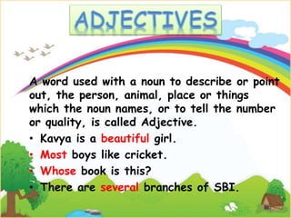 adjectives | PPT
