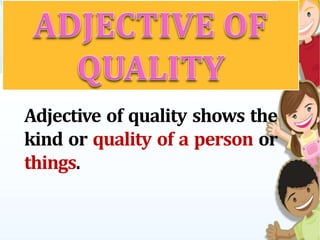 adjectives | PPT