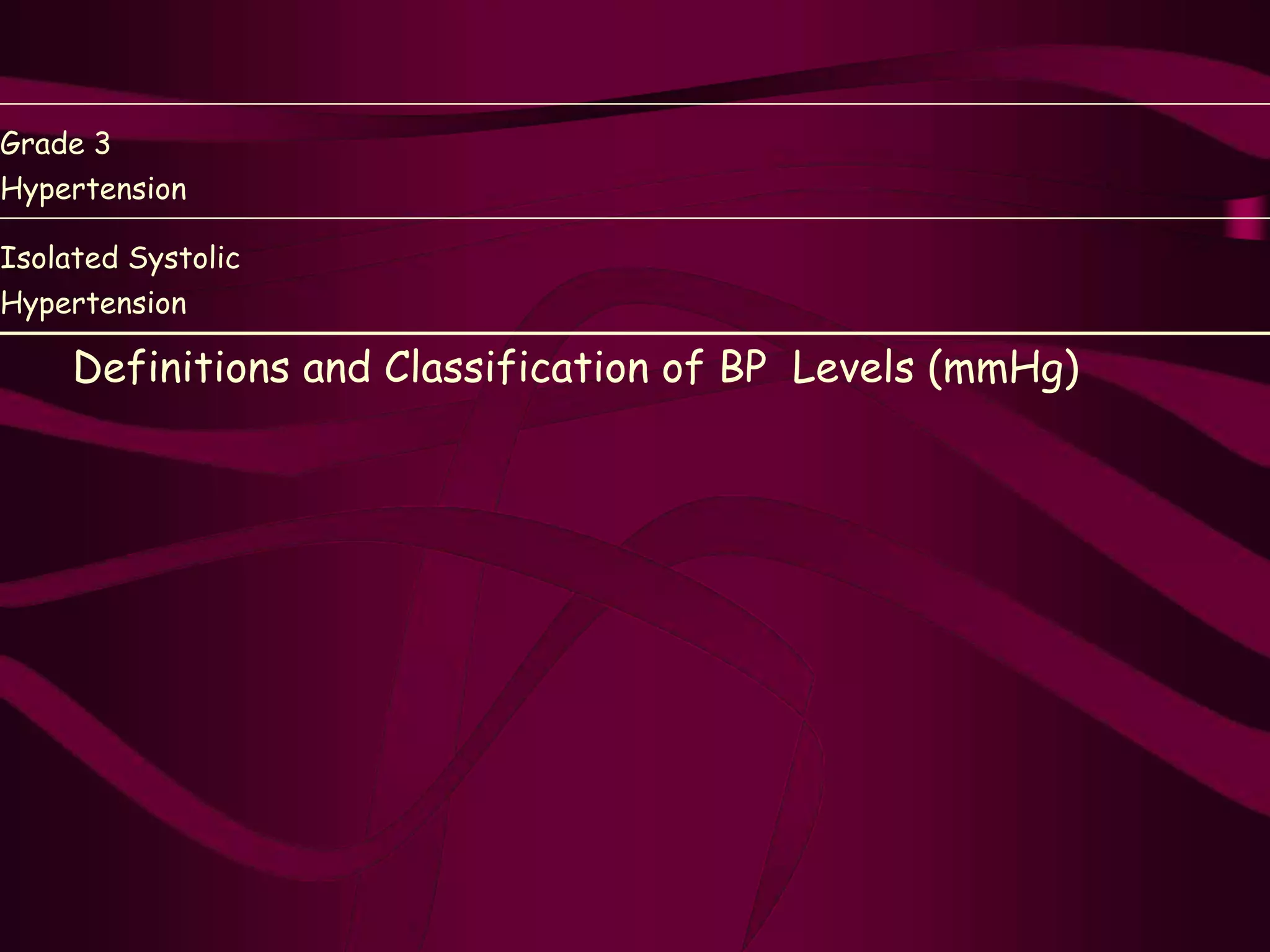 -Arterial Hypertension- | PPT