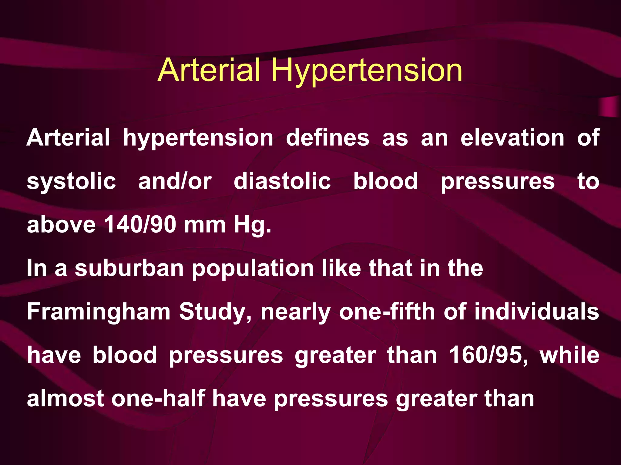 -Arterial Hypertension- | PPT