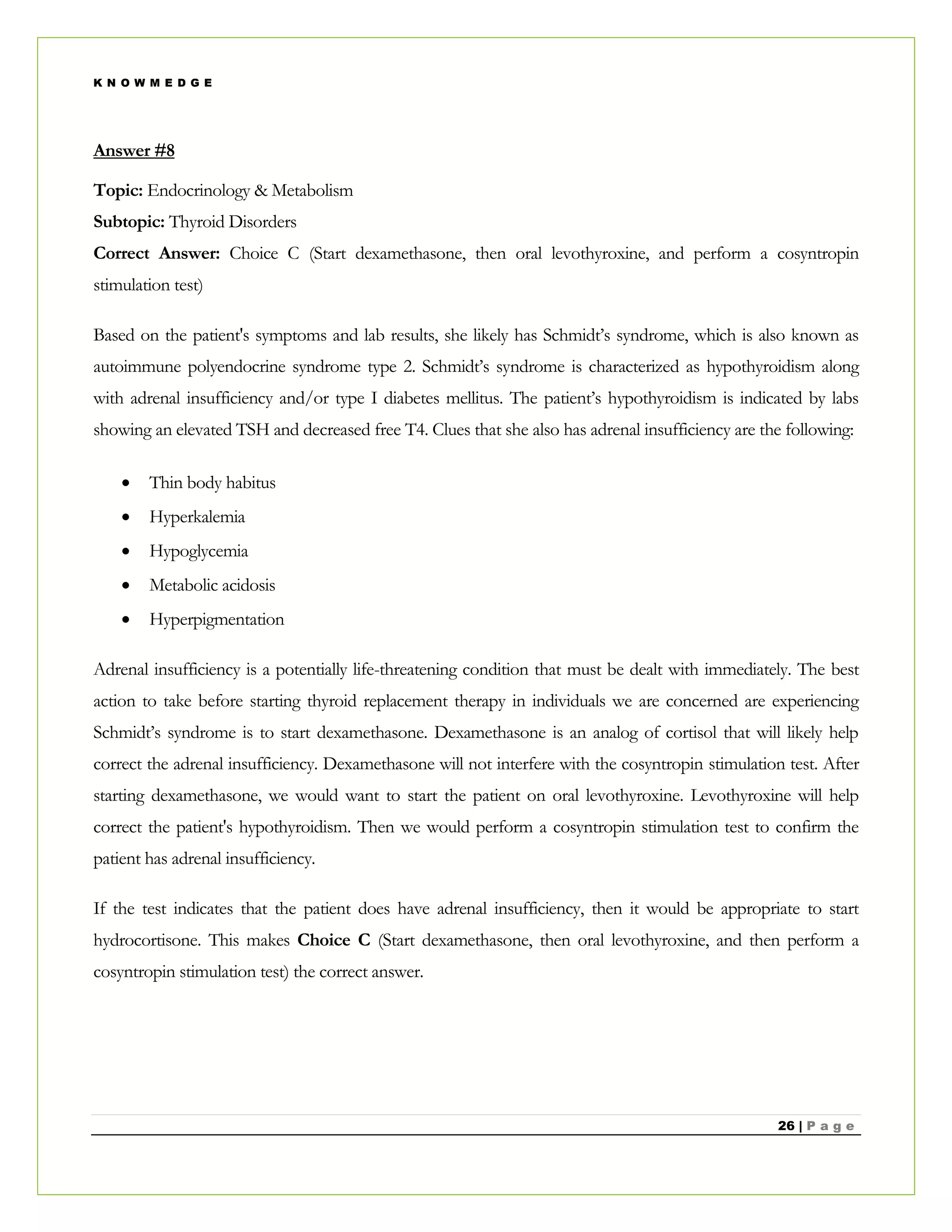 Internal Medicine Practice Questions for ABIM Exam / NBME Internal ...