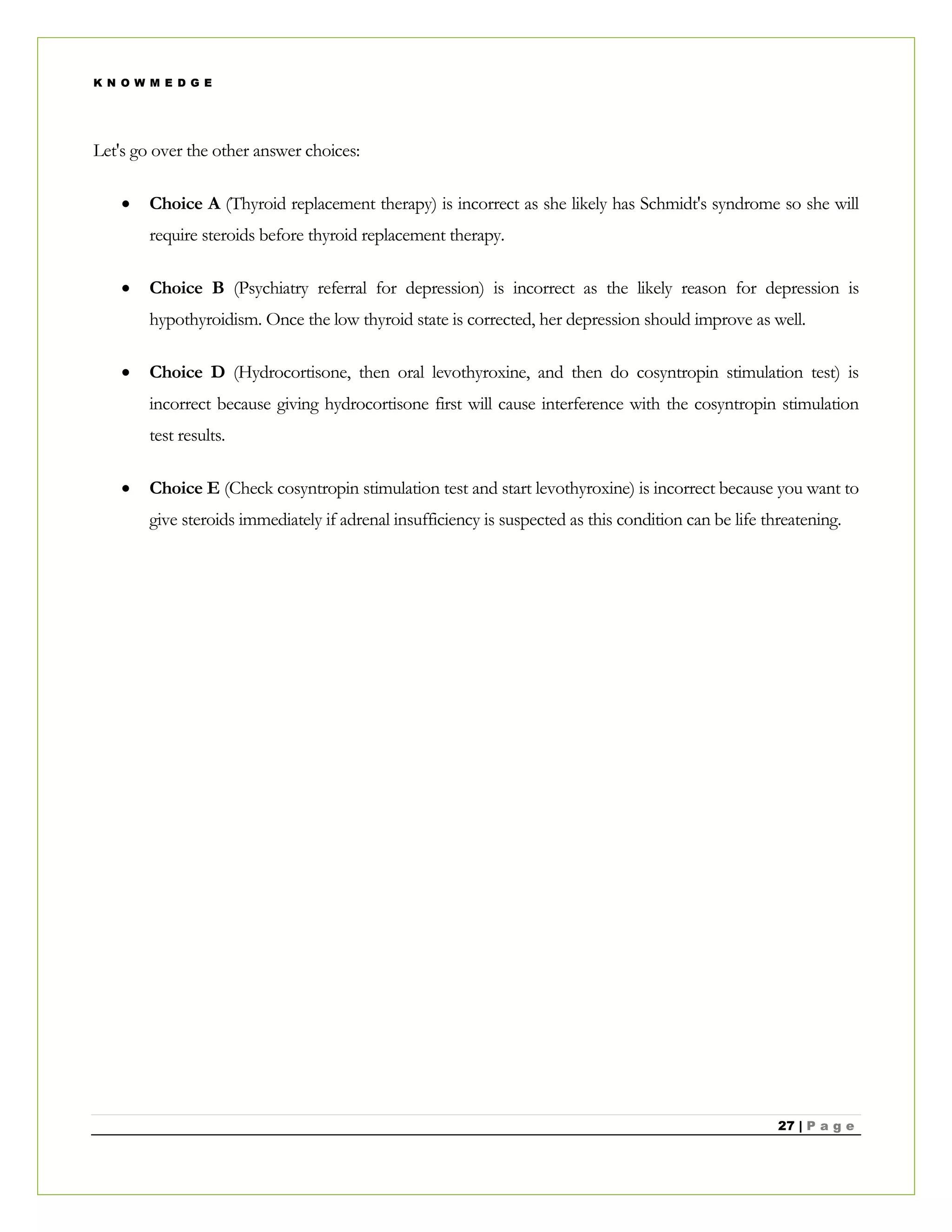 Internal Medicine Practice Questions for ABIM Exam / NBME Internal Medicine Shelf Exam | PDF