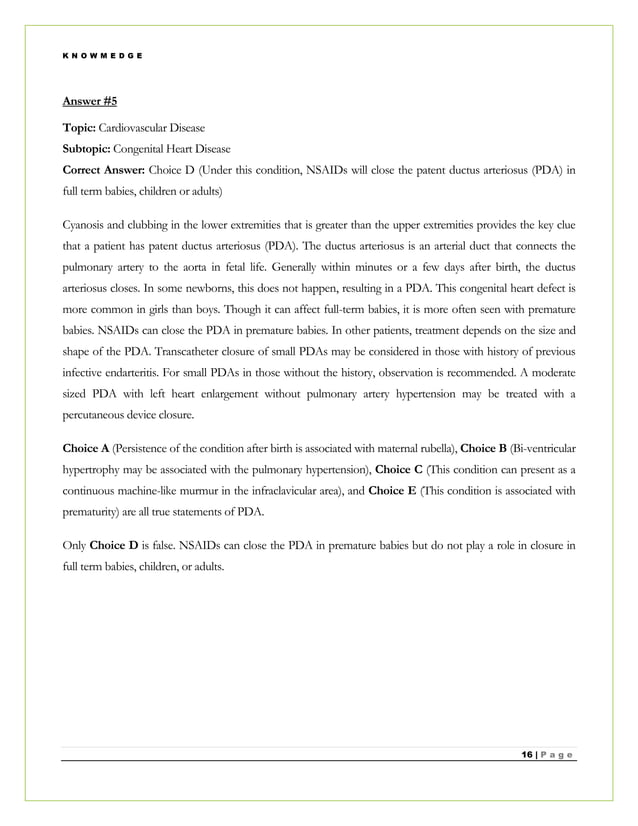 Internal Medicine Practice Questions for ABIM Exam / NBME Internal ...