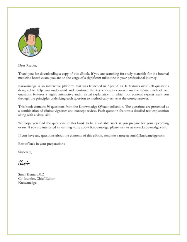 Internal Medicine Practice Questions for ABIM Exam / NBME Internal Medicine Shelf Exam | PDF