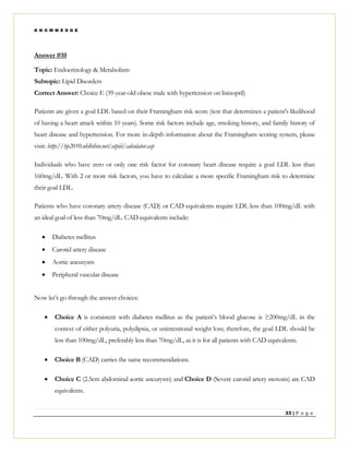 Internal Medicine Practice Questions for ABIM Exam / NBME Internal ...
